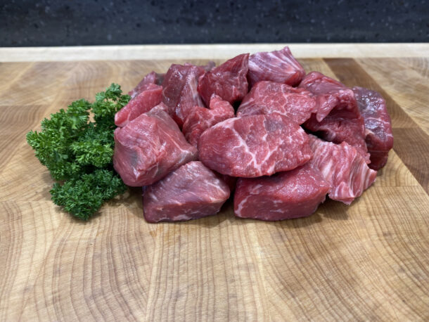 Norfolk Wagyu Diced Beef (500g) – Harveys Butchers
